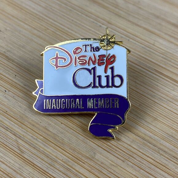 Disney | Other | Disney Pin Wdw The Disney Club Inaugural Member ...
